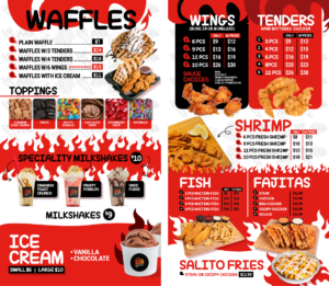 Menu – Blazin Chicken and Gyro