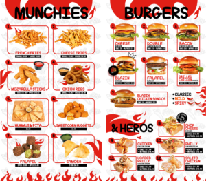 Menu – Blazin Chicken and Gyro